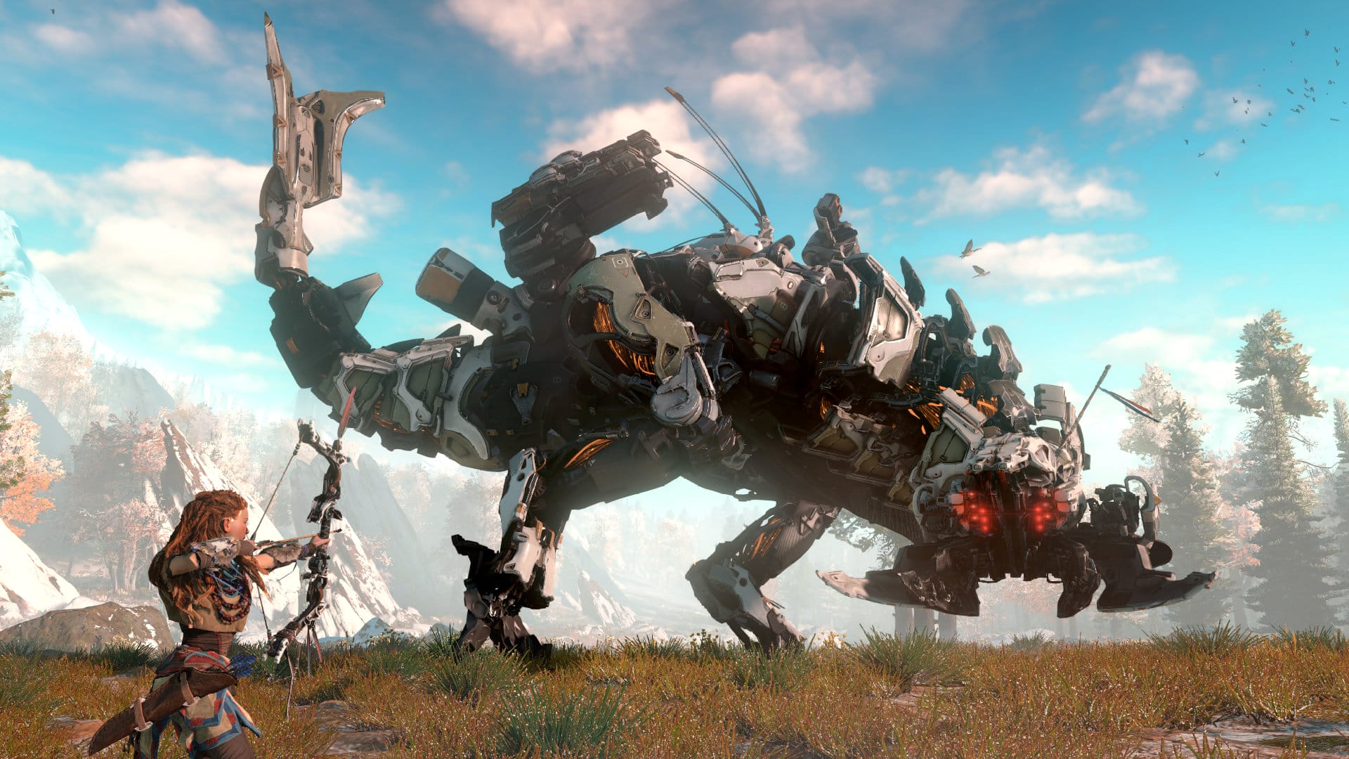 Introductietrailers van de indrukwekkende machines in Horizon: Zero ...