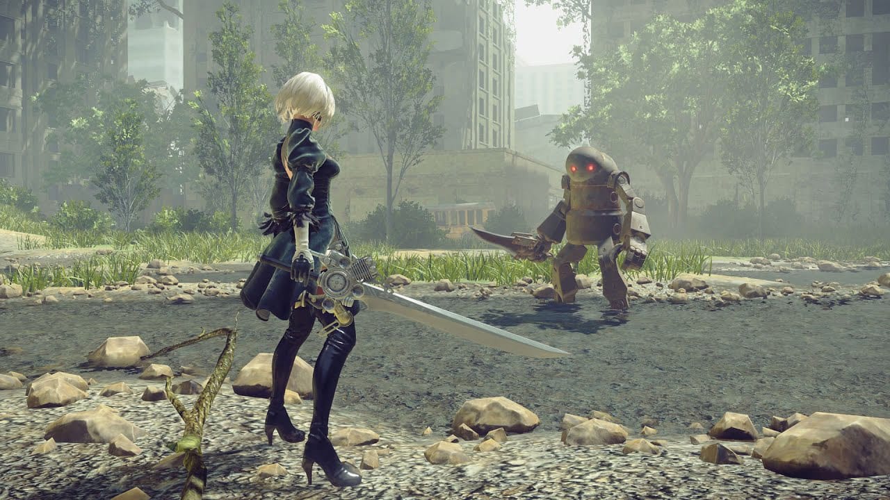 Nieuwe trailer van NieR: Automata toont ons de unieke moves van 2B ...
