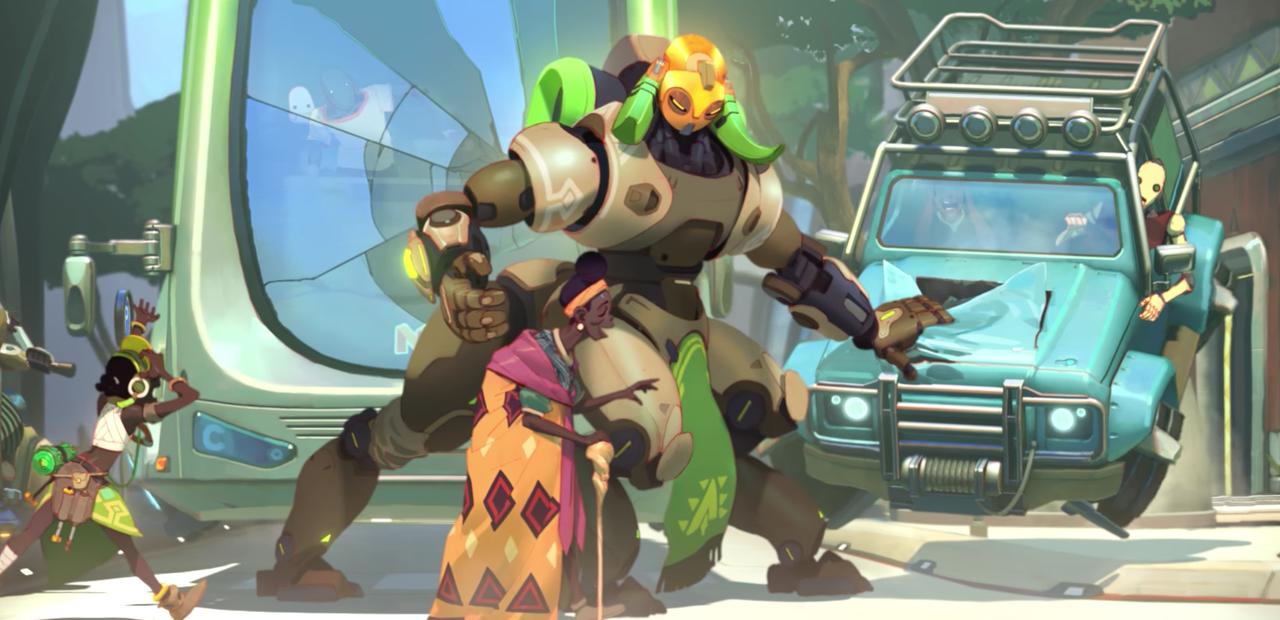 24ste hero van Overwatch is super robot Orisa! - 1337 Games