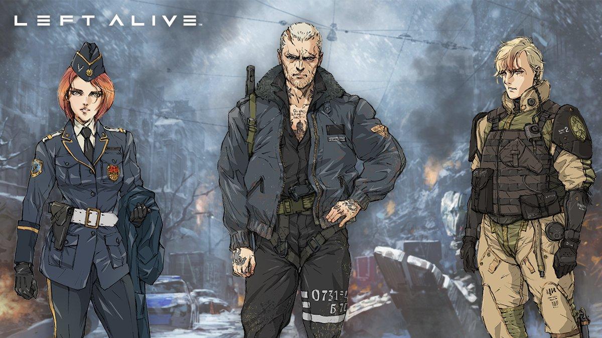 Bekijk hier de Launch trailer van Left Alive - 1337 Games