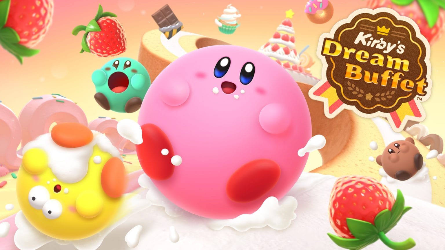 Fall Guys-concurrent Kirby’s Dream Buffet komt over een weekje uit ...